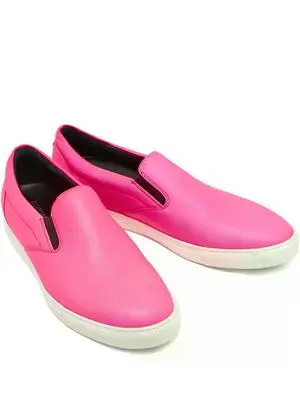 Dsquared2 Leather Slip-on Sneakers