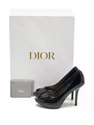Dior Miss Peep-toe Platform Pumps