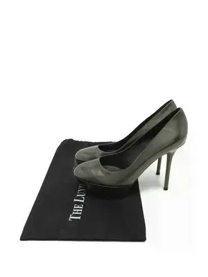 SERGIO ROSSI Patent Leather Platform Stiletto Pumps