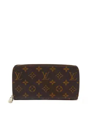 LOUIS VUITTON 2014 Zippy Canvas Wallet - Brown