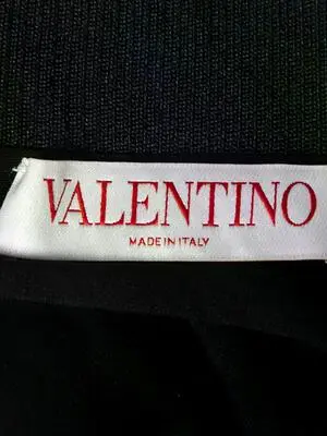 Valentino Garavani Flower-embellishment Mini Dress