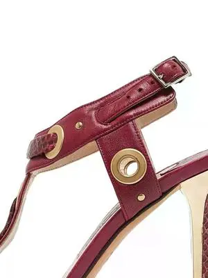 JIMMY CHOO 100mm T-bar Sandals