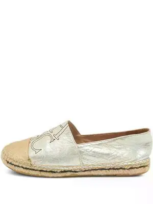 Carolina Herrera Leather Espadrille