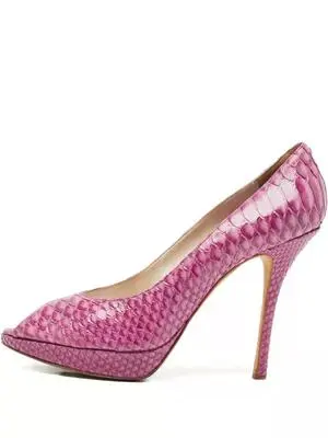 Dior 110mm Miss Peep-toe Pumps - Pink