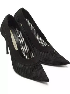 Stella McCartney 100mm Mesh Pointed-toe Pumps