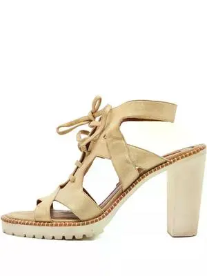Women's Lace Up Platform Sandals