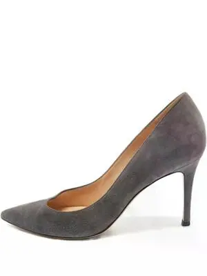 GIANVITO ROSSI 85mm Suede Point-toe Pumps