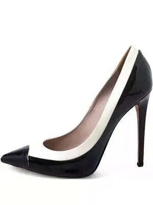 LE SILLA 115mm Patent Leather Pumps - Black