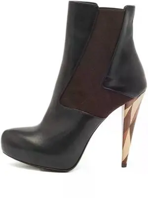 Fendi Paneled Booties