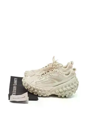 Balenciaga Faux-leather Sneakers - Neutrals