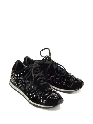 Tory Burch Crystal-embellished Sneakers
