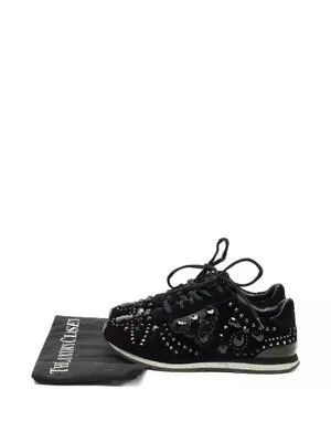 Tory Burch Crystal-embellished Sneakers