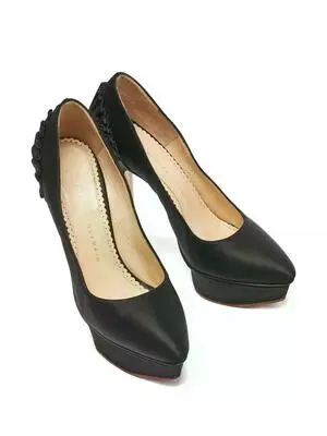 CHARLOTTE OLYMPIA Platform Pumps - Black