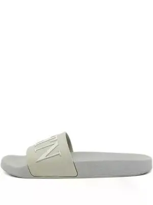 Valentino Garavani Vltn Slides - Grey