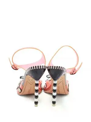 SOPHIA WEBSTER 120mm Striped Sandals