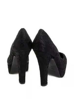 Dolce & Gabbana 125mm Lace Platform Pumps