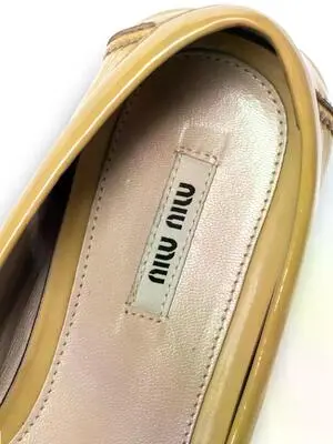 Miu Miu Patent Leather Loafers