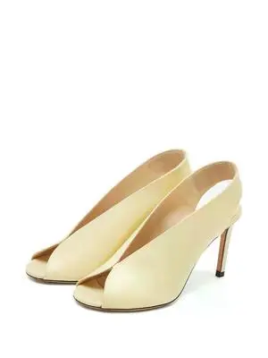 JIMMY CHOO Slingback Leather Pumps