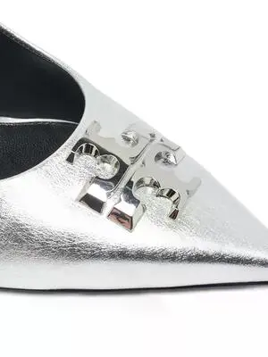 Tory Burch 110mm Eleanor Leather Slingback Pumps