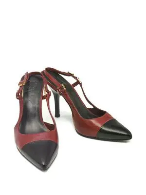 Tory Burch 105mm Leather Slingback Pumps