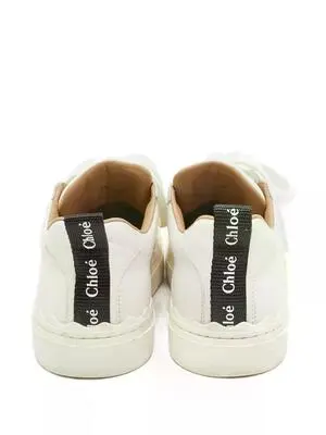 Chloé Scalloped Platform Sneakers