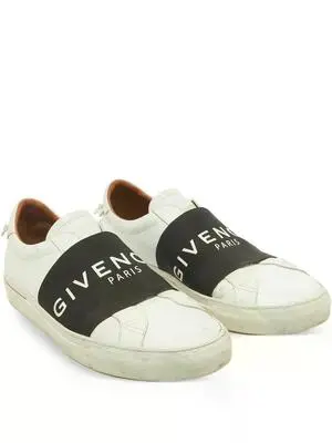 Givenchy Urban Street Leather Slip-on Sneakers - White