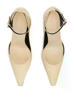 Loulou De Saison Scala Leather Pumps