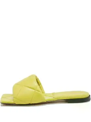 Quilted Flat Slip-On Sandals