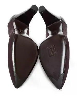 SERGIO ROSSI Leather And Suede Pumps
