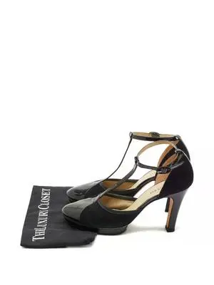 Repetto Patent Leather And Suede Pumps