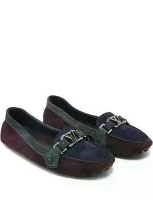 Louis Vuitton Contrast Stitching Flats For Women