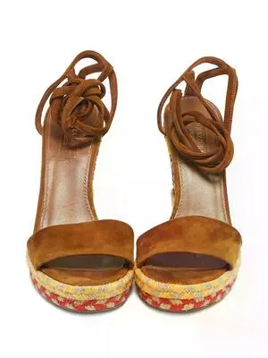 AQUAZZURA Baru Wedge Sandals