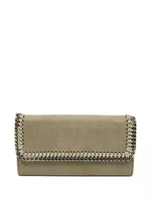 Stella McCartney Falabella Chain Wallet - Grey