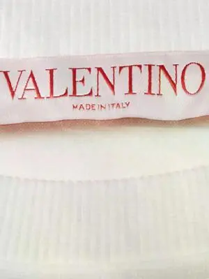 Valentino Garavani Sequin-logo Sweater