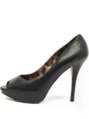 Dolce & Gabbana Leather Platform Pumps
