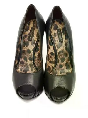 Dolce & Gabbana Leather Platform Pumps