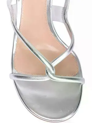 GIANVITO ROSSI Jungle Mamba Twisted Strap Sandals