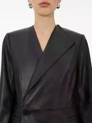 Loulou De Saison Paoli Asymmetric Leather Jacket