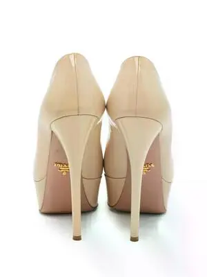 Prada 150mm Leather Heeled Pumps