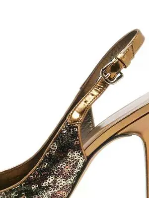 STUART WEITZMAN Slingback Stiletto Heel Sandals