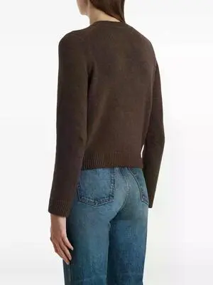 Khaite Leta Cashmere Sweater - Brown