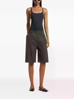 COURREGES Cut-out One-piece Swimsuit - Black