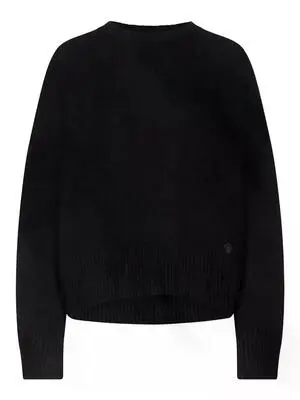 Loulou De Saison Anton Crew-neck Sweater - Black