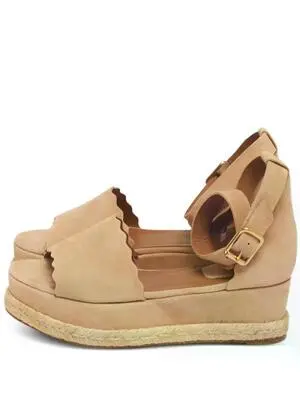 Chloe Platform Espadrilles