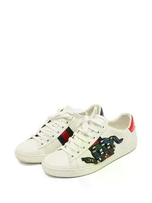 Gucci Ace Leather Sneakers