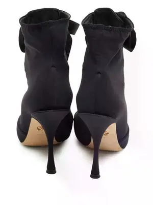 Dolce & Gabbana Lace-up Stiletto Boots