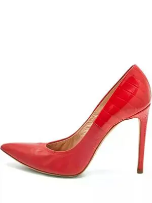 Casadei Croc Effect Pumps
