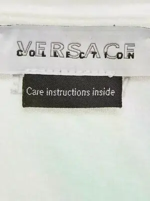 Versace Printed V-neck T-shirt