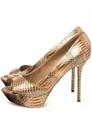 Sergio Rossi Metallic Pumps