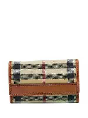 Burberry Haymarket-check Wallet